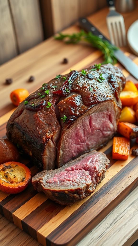 Savory Slow-Roasted Beef Chuck 7 Bone Roast Recipe